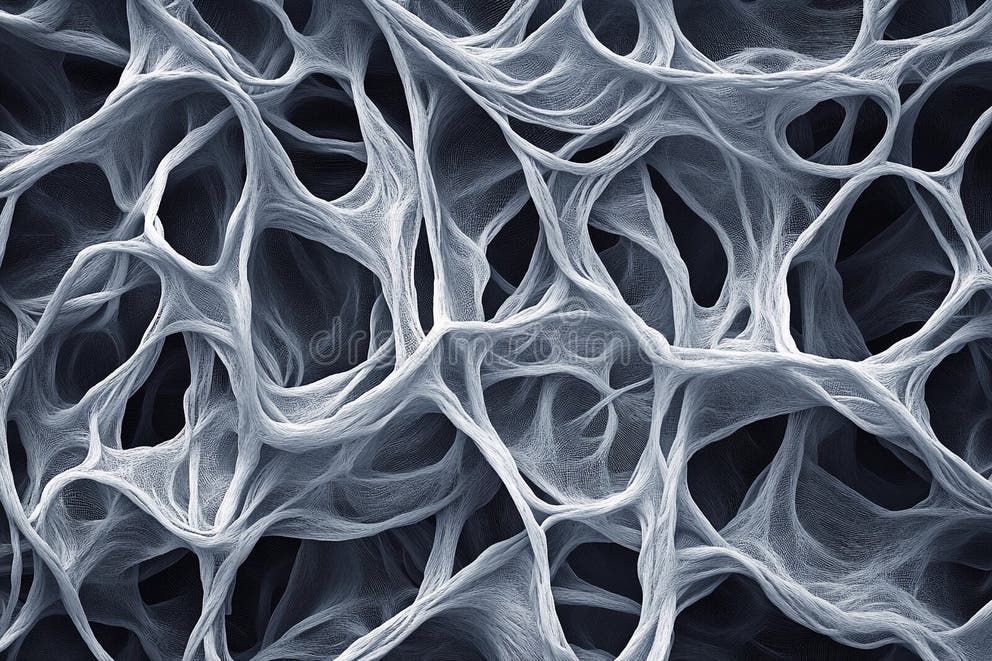 Microstructure of Natural Materials Showcases Intricate Patterns and ...