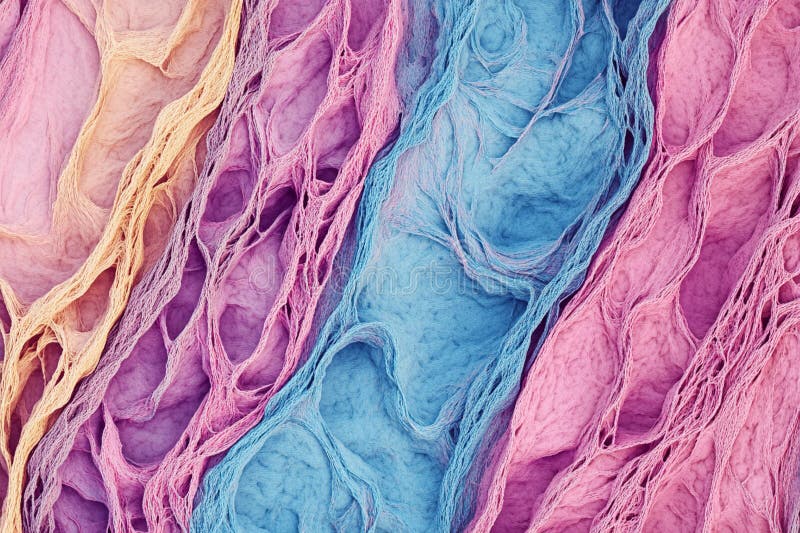 Microstructure of Natural Materials Showcases Intricate Patterns and ...