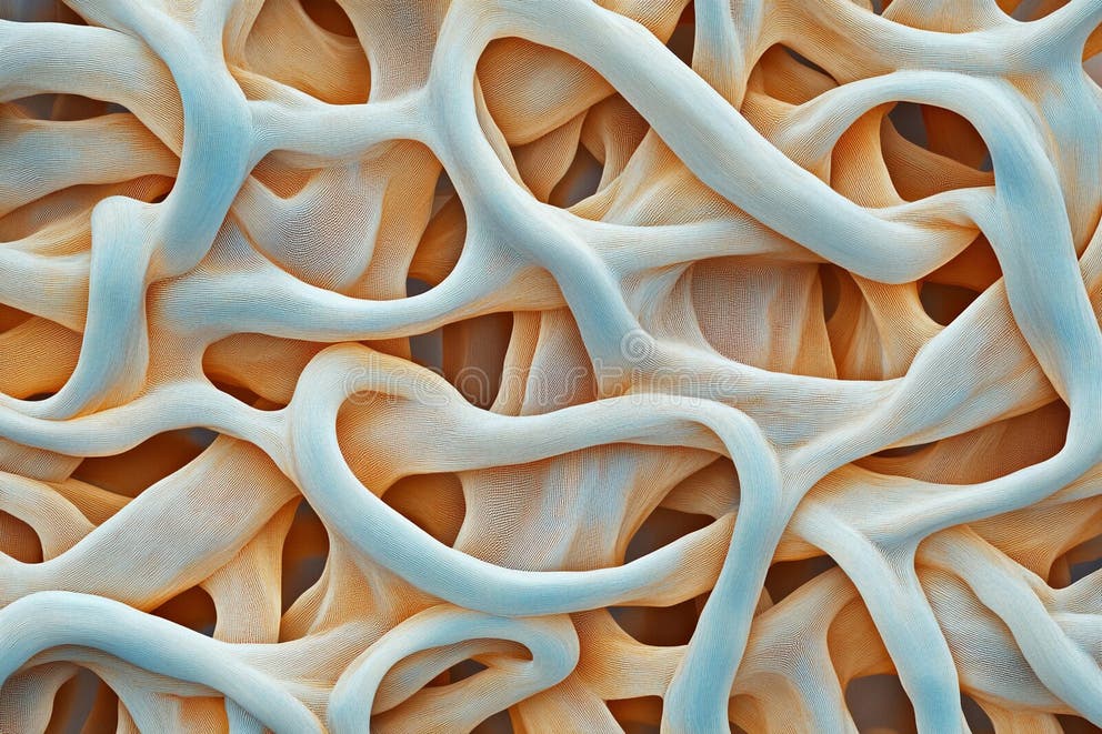 Microstructure of Natural Materials Showcases Intricate Patterns and ...