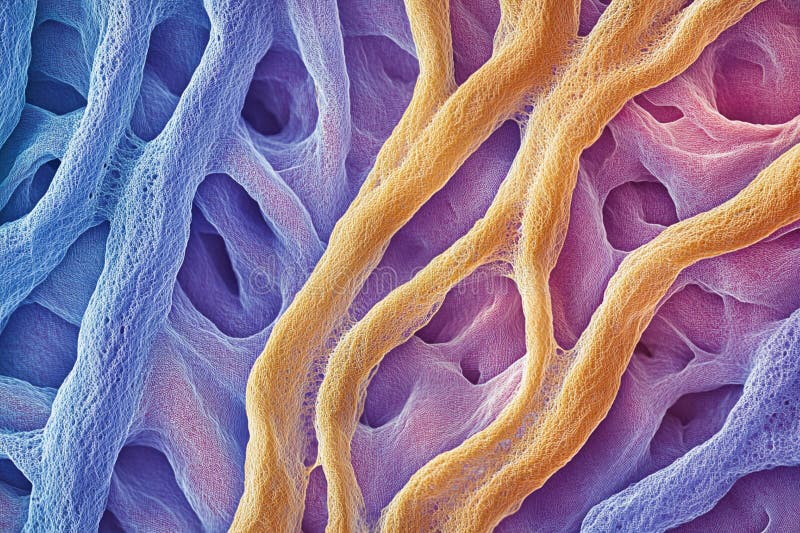 Microstructure of Natural Materials Showcases Intricate Patterns and ...