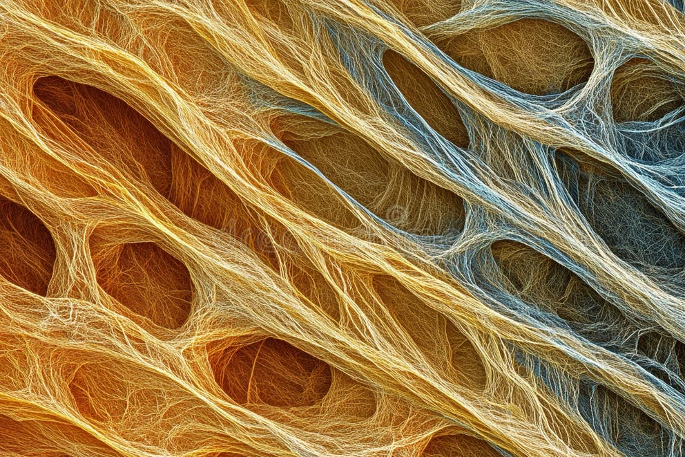 Microstructure of Natural Materials Showcases Intricate Patterns and ...