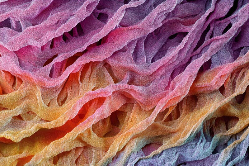 Microstructure of Natural Materials Showcases Intricate Patterns and ...