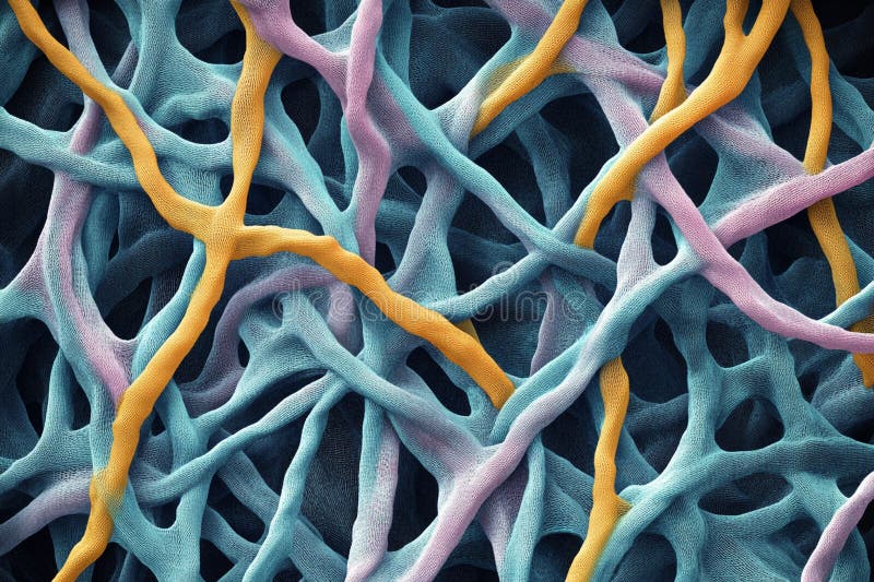 Microstructure of Natural Materials Showcases Intricate Patterns and ...