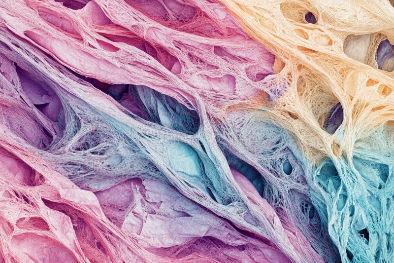 Microstructure of Natural Materials Showcases Intricate Patterns and ...