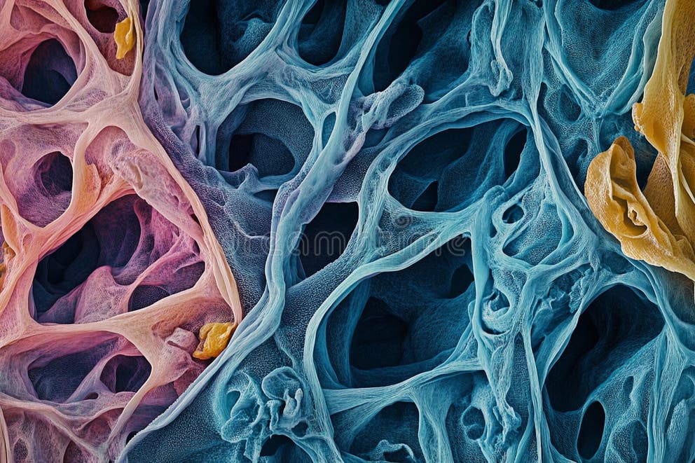 Microstructure of Natural Materials Showcases Intricate Patterns and ...