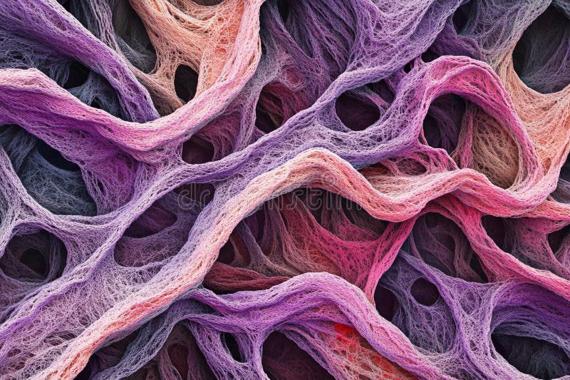 Microstructure of Natural Materials Showcases Intricate Patterns and ...