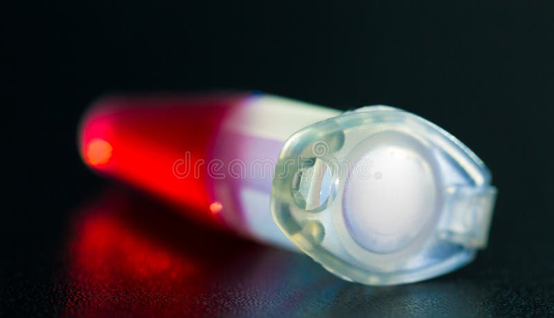 Microtube with a Sample of Stem Cells Stock Image - Image of biotech ...