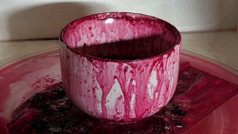 Microwave Failures - Raspberry Jam Stock Photo - Image of microwave ...