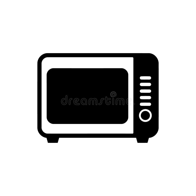 Microwave icon stock vector. Illustration of symbol - 288037535