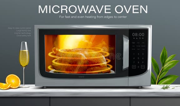 Microwave Oven Touch Screen Stock Illustrations – 101 Microwave Oven ...