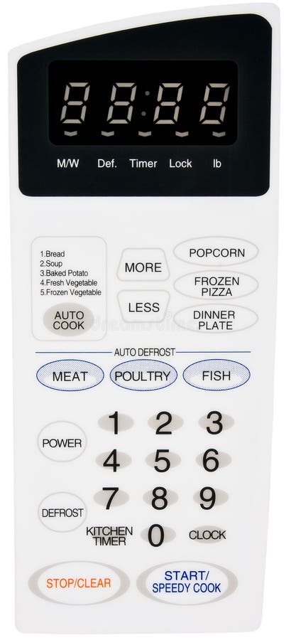Microwave Oven Cooking Mode Selector Stock Image - Image of microwave ...