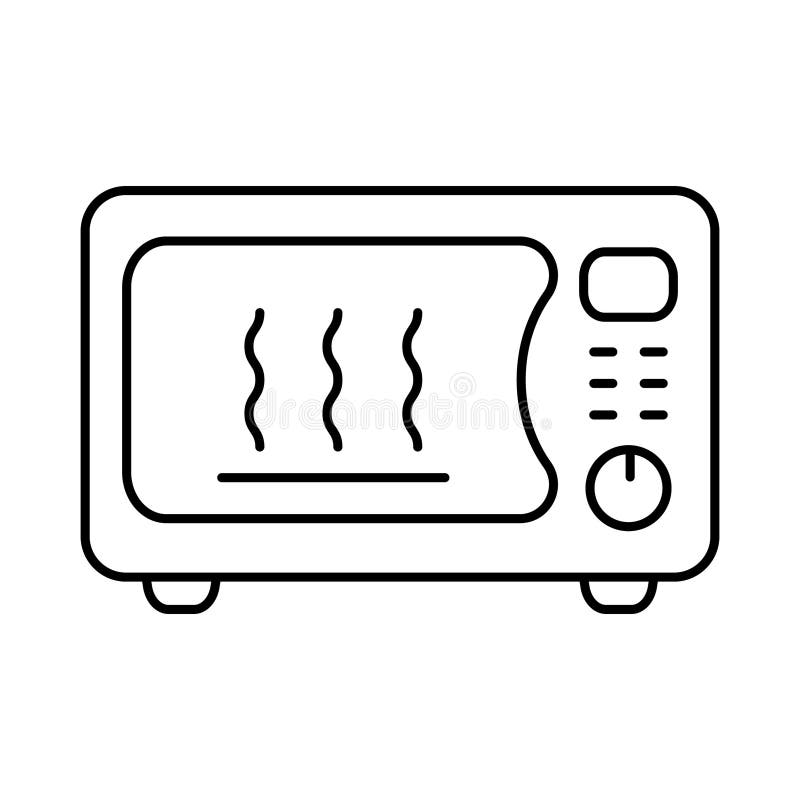 Microwave Oven Icon. Kitchen Appliance Icon. Simple Microwave Oven Icon ...