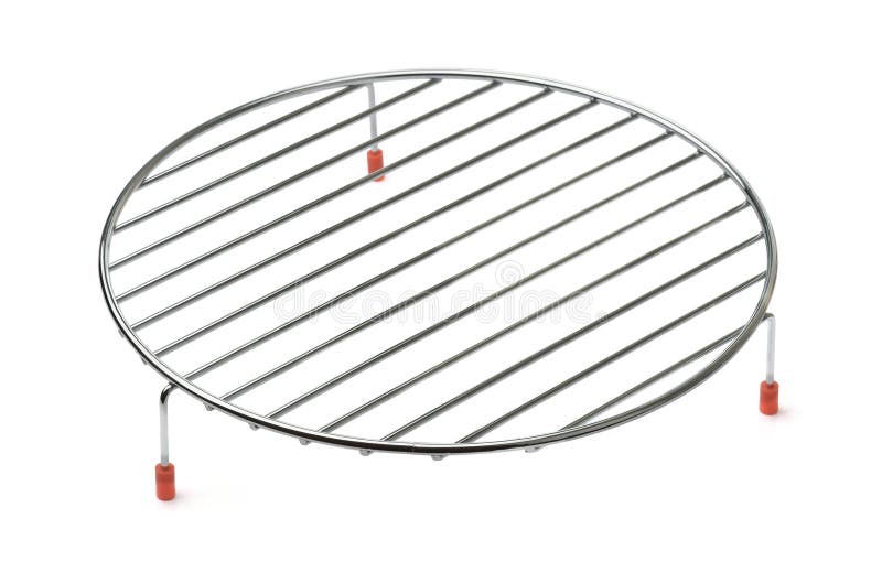 Microwave Oven Round Baking Grill Rack Stock Photo - Image of grill ...
