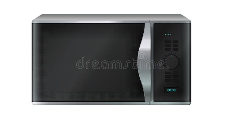 Microwave. Realistic Kitchen Appliance. Electronic Household Equipment ...