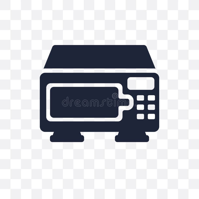 Microwave Transparent Icon. Microwave Symbol Design from Electronic ...