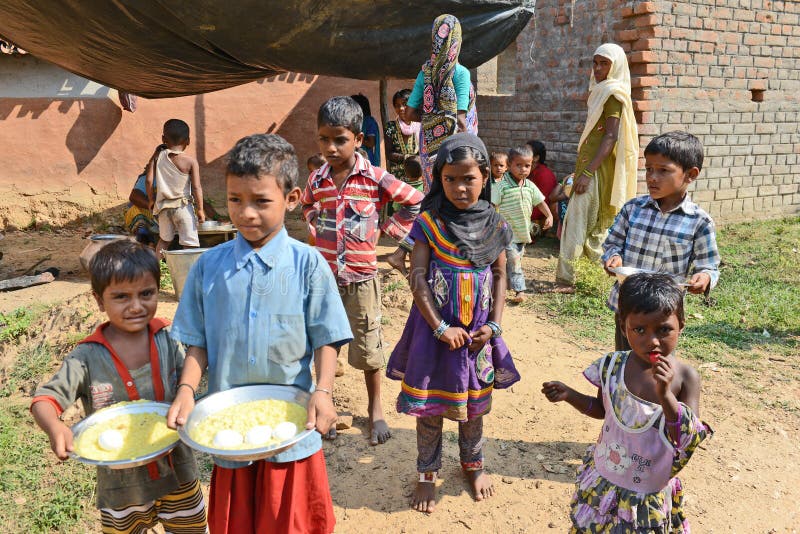 Mid-Day Meal editorial stock photo. Image of foods, bous - 26809068