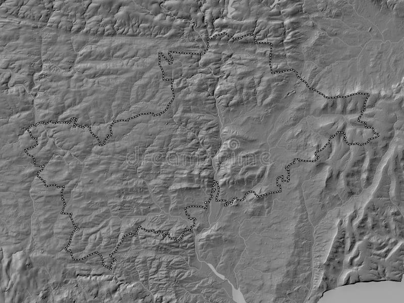 Mid Devon, England - Great Britain. Bilevel. No Legend Stock ...