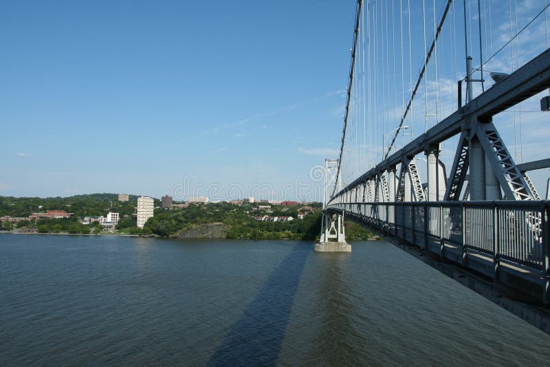 Mid Hudson Bridge stock photo. Image of suspension, bridge - 11564152