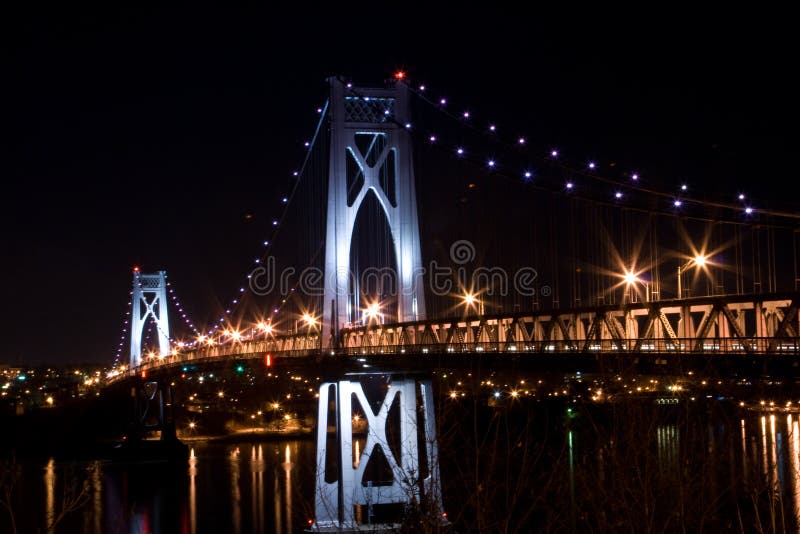 Mid Hudson Bridge stock photo. Image of suspension, bridge - 11564152