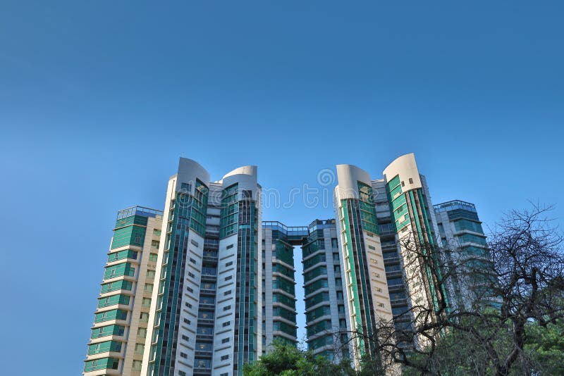 Mid Level of Hong Kong 2016 Stock Photo - Image of kong, residential ...