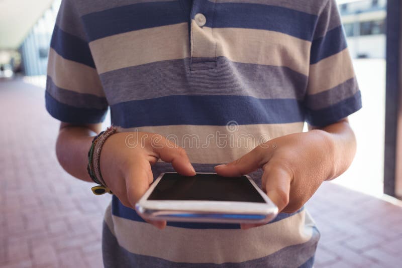 Child Taking Picture with Mobile Phone Camera Stock Photo - Image of ...