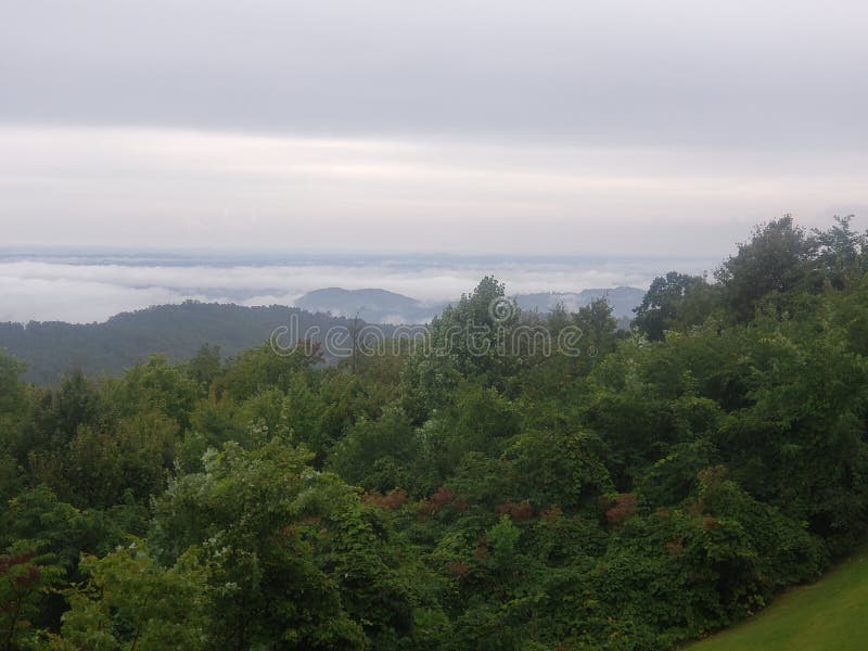 Mid September in the Smokie Mountains Stock Photo - Image of light ...