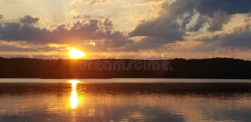 Mid summer morning stock image. Image of afterglow, dawn - 234383295