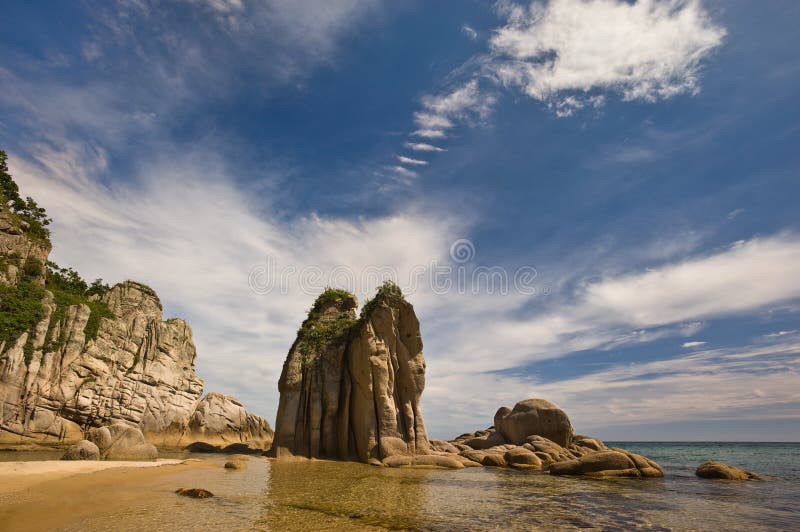 Midday landscape. stock photo. Image of ocean, beauty - 16964806