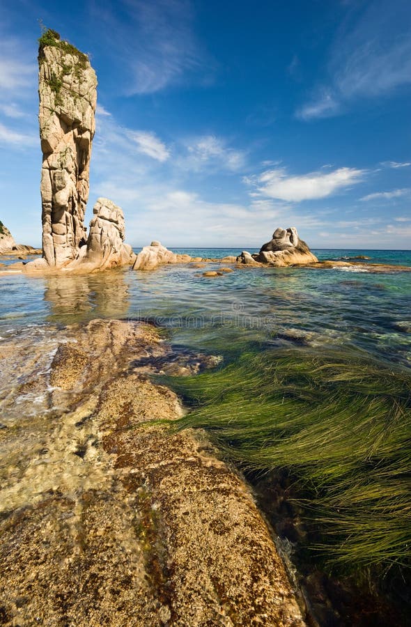 Midday landscape. stock photo. Image of coastline, travel - 16965018