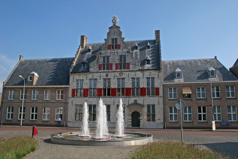 Middelburg, holland stock photo. Image of city, statue - 12042488