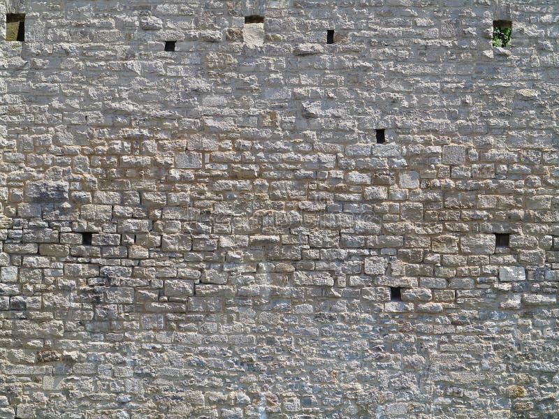 Achtergrondtextuur, Muur Van Bleek Natuursteen Stock Afbeelding ...