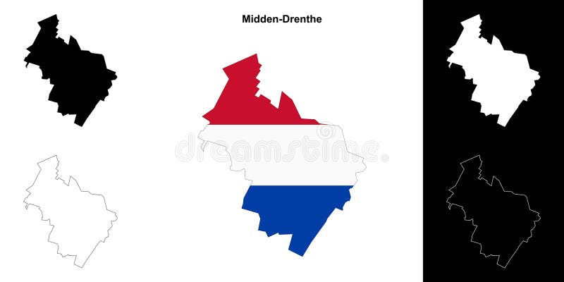 Middenveld Map Stock Illustrations – 4 Middenveld Map Stock ...
