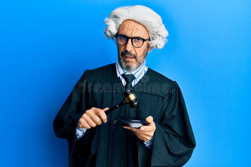 Judge - Skeptical stock photo. Image of friendly, hair - 31192198