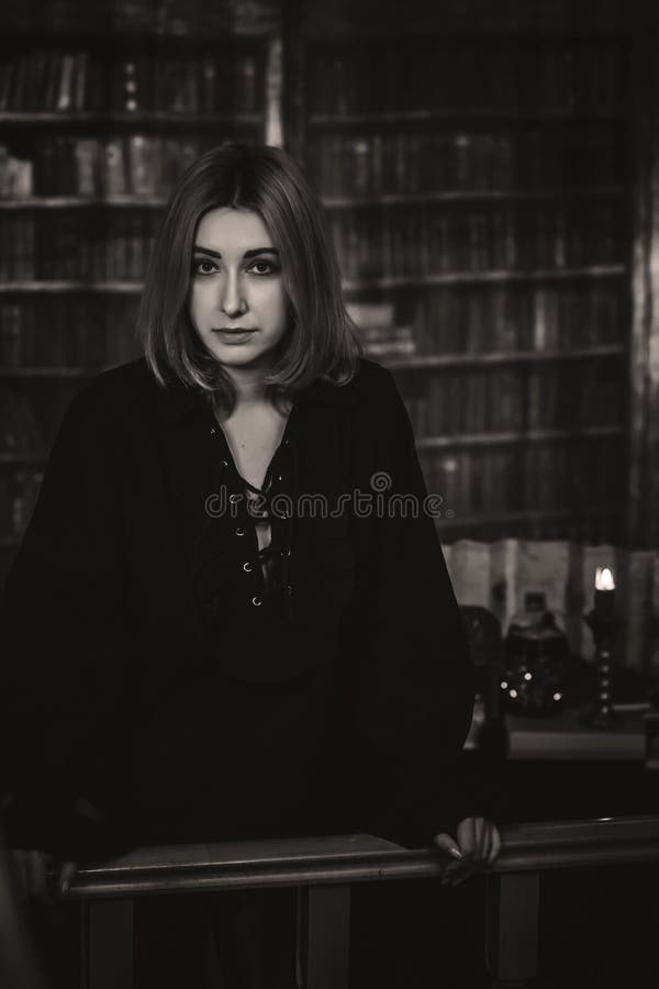 Vampire Style, Gothic Atmosphere, Non Binary Stock Photo - Image of ...