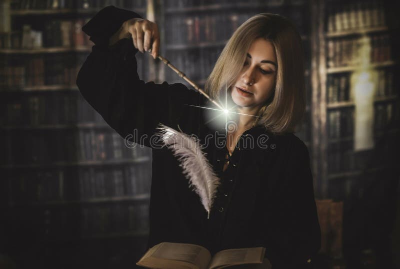 Vampire Style, Gothic Atmosphere, Non Binary Stock Photo - Image of ...