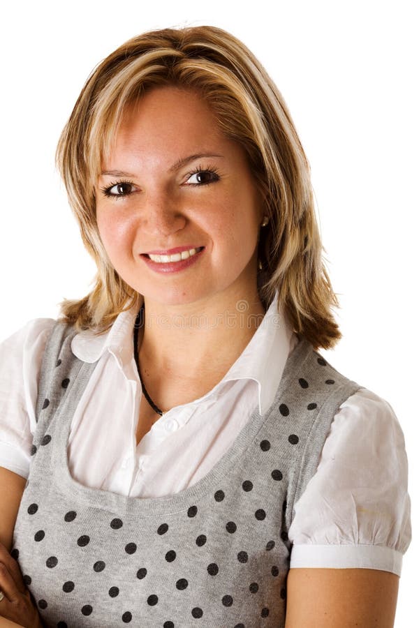 Middle age woman stock image. Image of femininity, sitting - 18362077