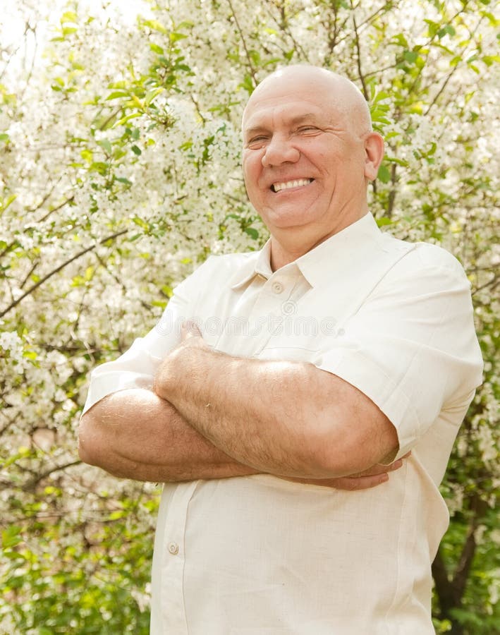 Middle-aged man stock photo. Image of hair, people, relaxation - 25758336