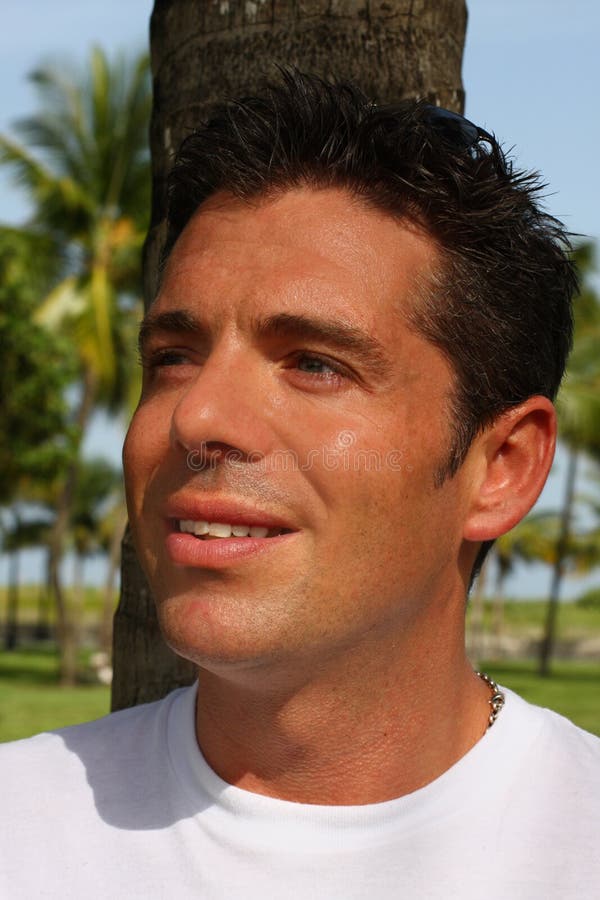 Middle Aged Man stock photo. Image of male, adult, headshot - 6094738