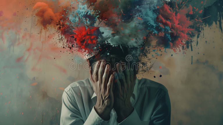 Paint Explosion Head Stock Illustrations – 857 Paint Explosion Head ...