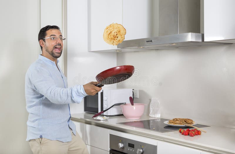 Chef Flipping Pancake Stock Photos - Free & Royalty-Free Stock Photos ...