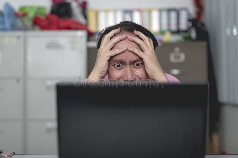A Middle Aged Man Panics after Losing All His Saved Data in the ...