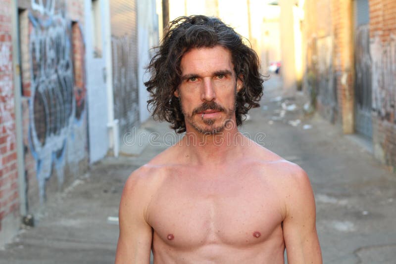 Middle Aged Modern Man with Great Body Stock Image - Image of human ...