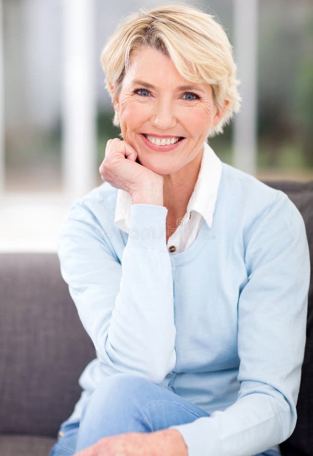 Middle aged woman stock photo. Image of middle, mature - 32912018