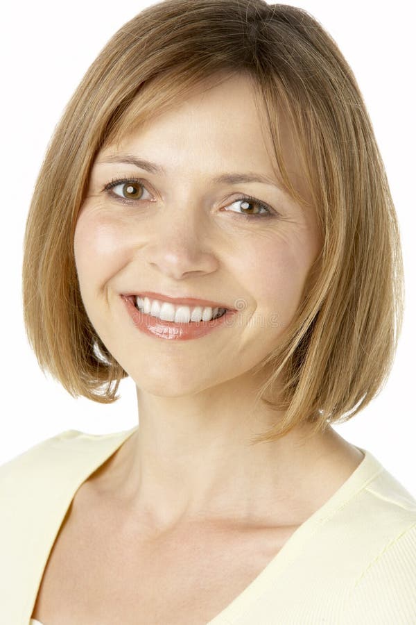 Middle Aged Woman Smiling stock image. Image of colour - 8755031 Middle Aged Woman Smiling stock image. Image of colour - 8755031