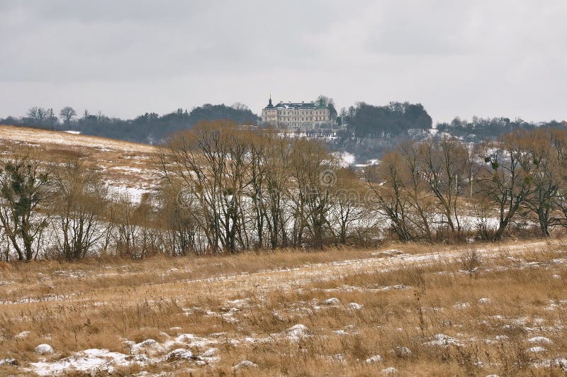 The Middle Ages Castle, Landscape Stock Photo - Image of grass ...