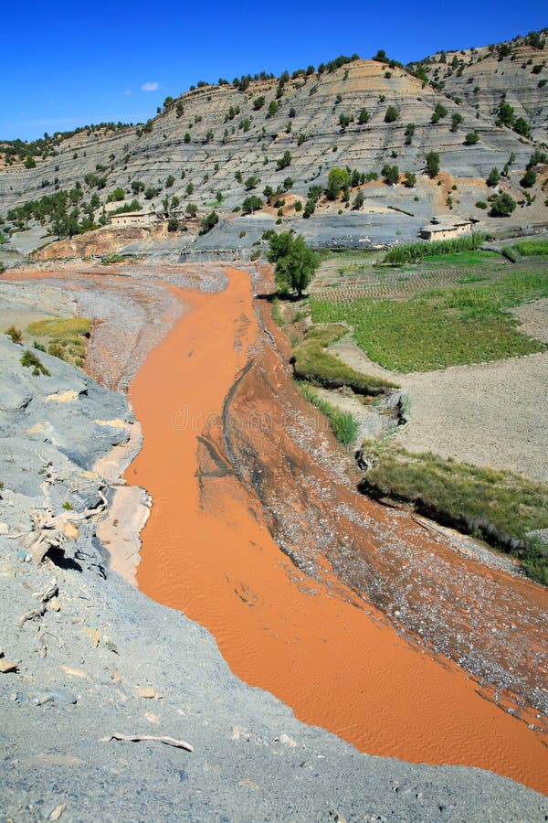 Middle Atlas landscape stock image. Image of tourism, hill - 7627809
