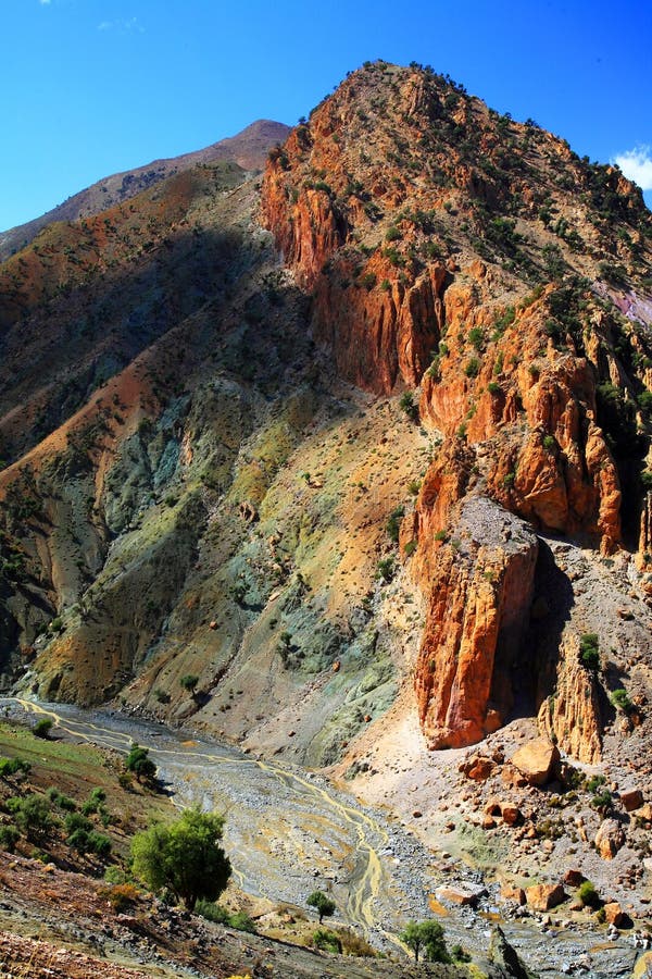 Middle Atlas Mountains stock image. Image of atlas, nature - 7640047