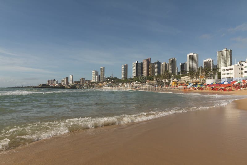 Middle Beach in Natal - Urban Beach Stock Photo - Image of nature ...