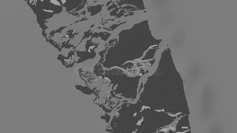 Middle Bight Cay Island. Bahamas. Bilevel Stock Illustration ...