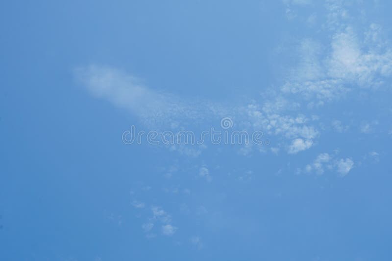 Middle Clouds, Altocumulus on Blue Sky Background. Stock Image - Image ...